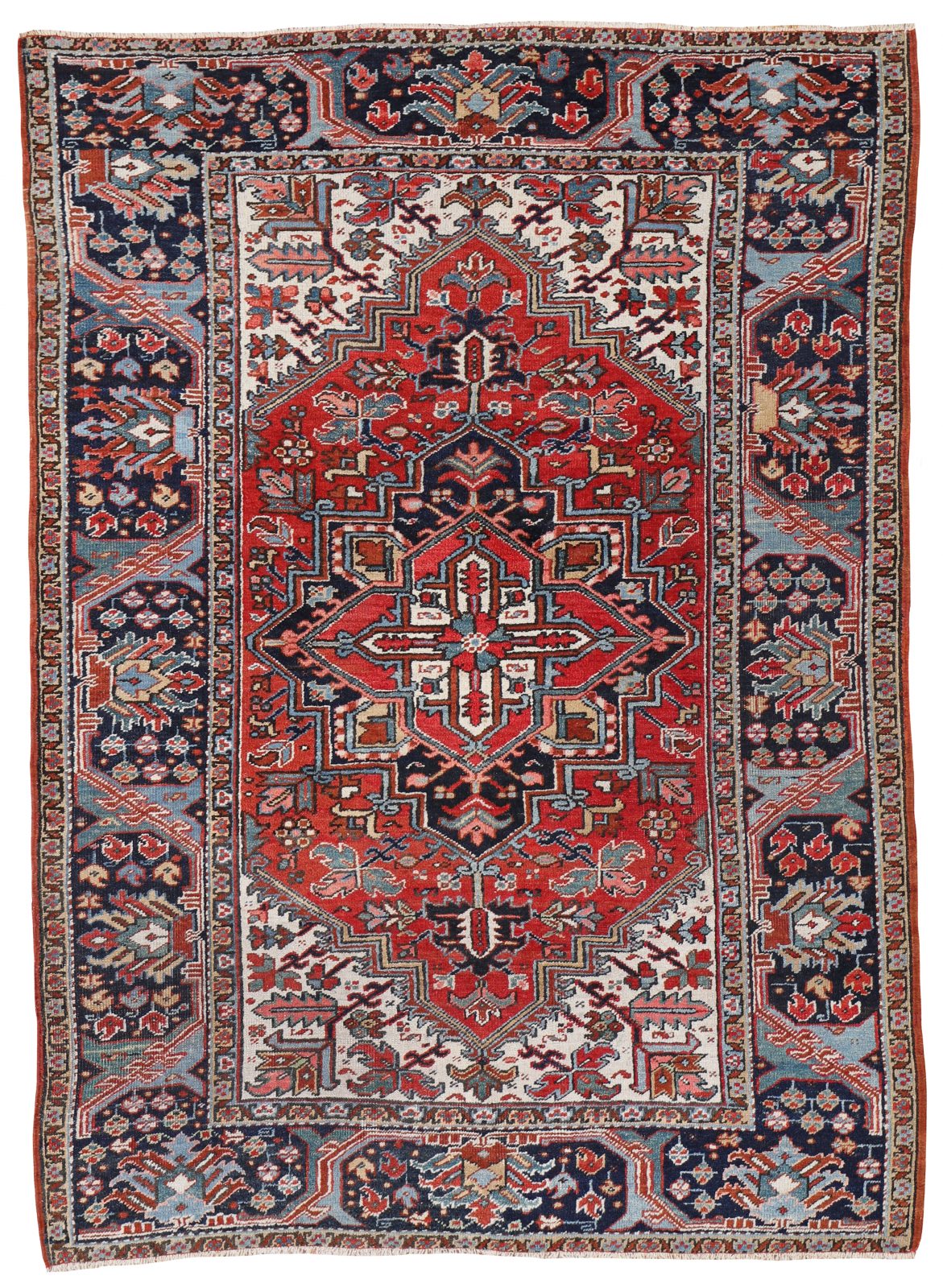 Old Heriz carpet - Farnham Antique Carpets